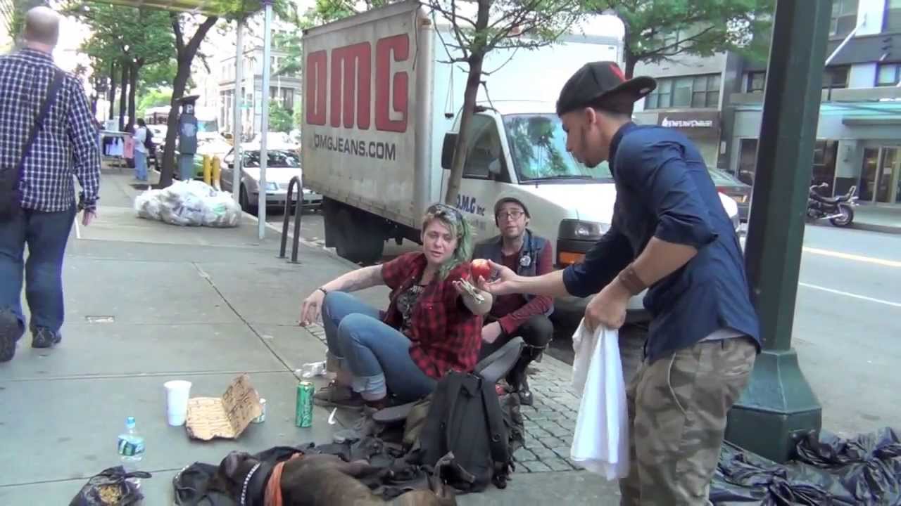 Make The Homeless Smile! - Sun Gazing