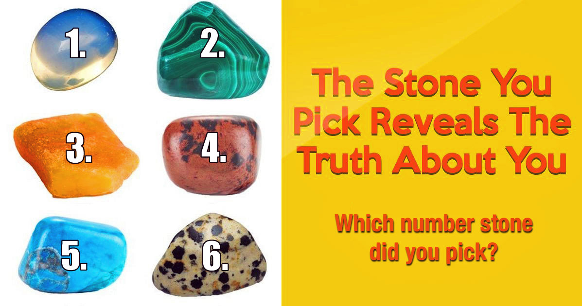 Pick a Stone and Discover What It Reveals About You