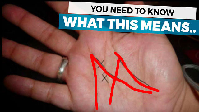 Do You Have an 'M' On The Palm Of Your Hand? If You Do This Is What It ...