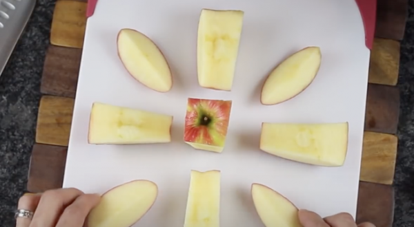 THIS Brilliant Way Of Cutting Apples Is So Easy. I Wish I Knew About ...