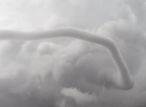 He Notices a Strange Shape Forming In The Clouds He Looks Left But Then ...