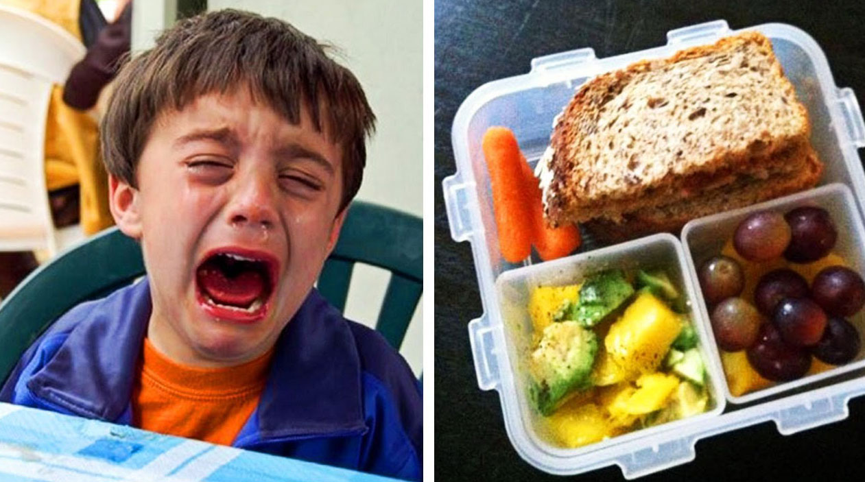 Teacher Grabs Crying Kids Lunch and Tosses It In The Trash! Then Tells ...