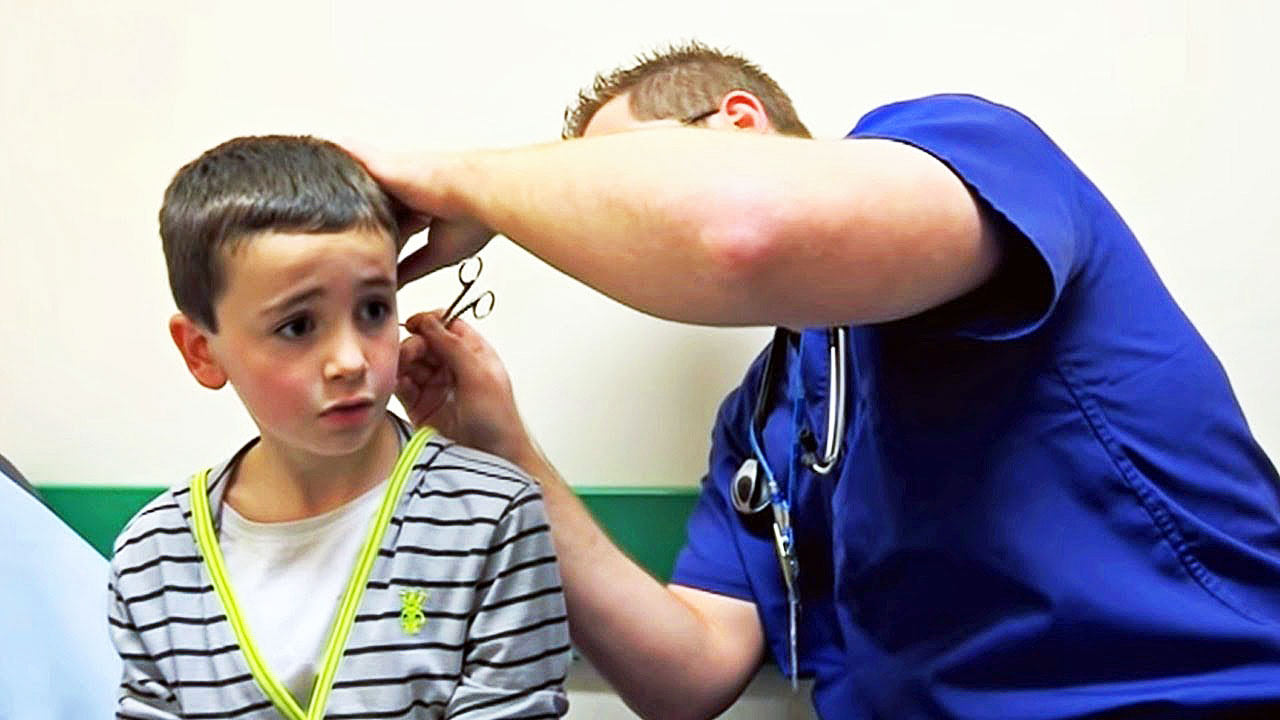 Boy Tells Dr. THIS Pencil Got Trapped Inside His Ear But What The Dr ...