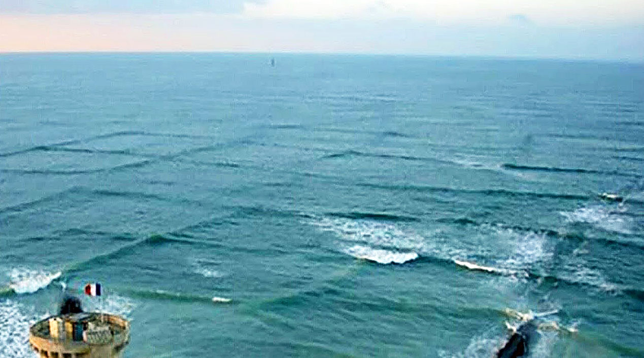 If You Notice Square Waves At The Beach Run Out Of The Ocean Right Away ...