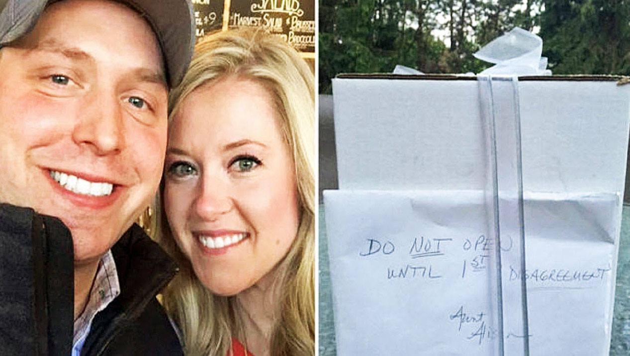 Married Couple Was Told By Her Aunt Not To Open Their Wedding Present